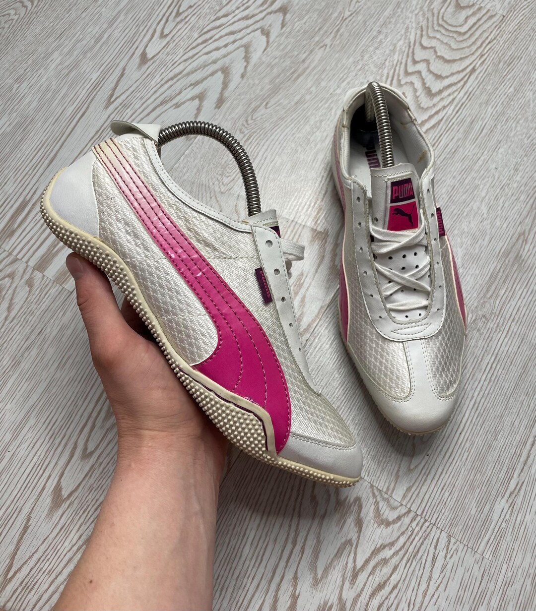 Vintage Puma Speed Cat Leather Sneakers - Etsy