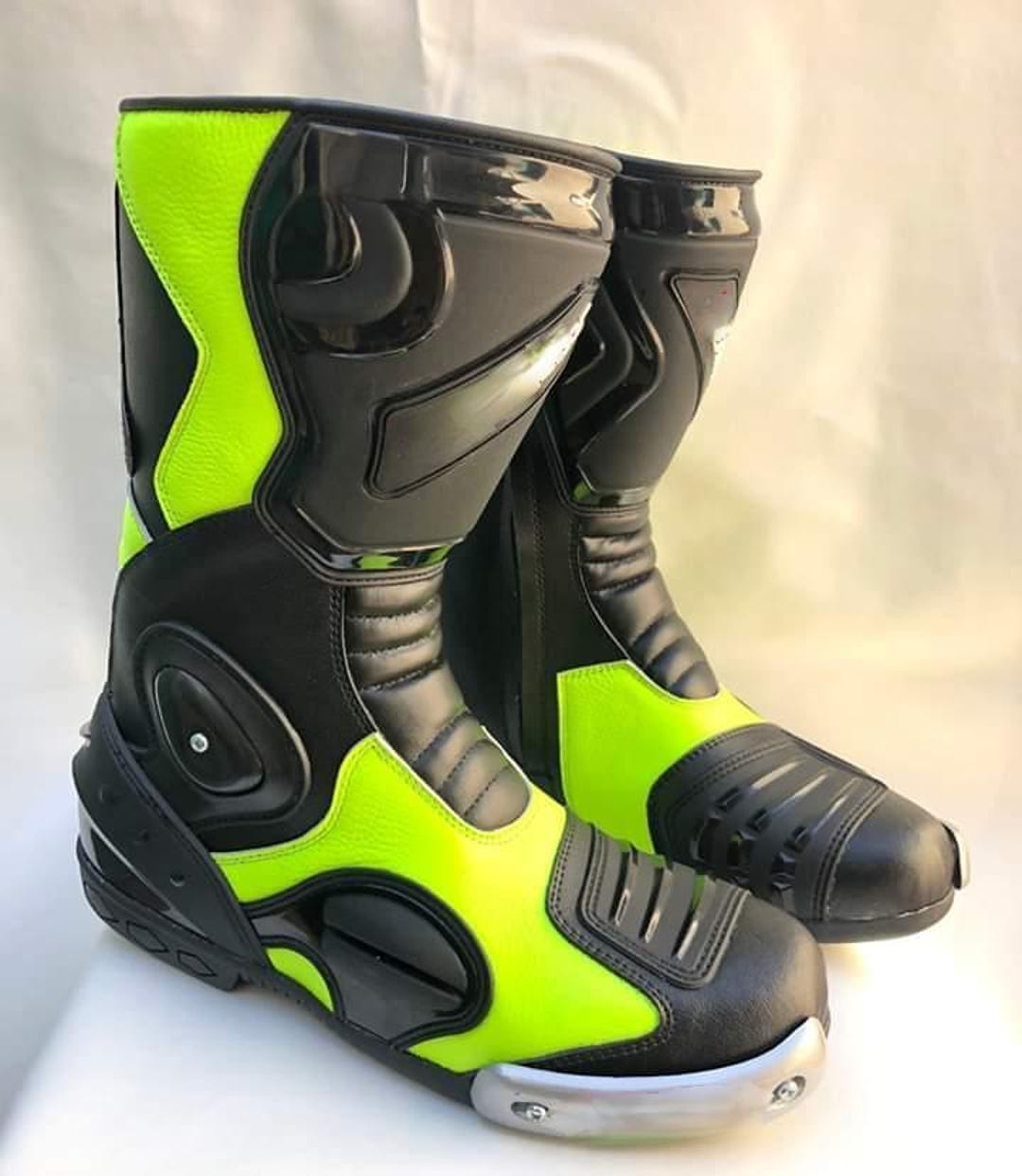 Leather Motorcycle Racing Boots: Ce-approved, Waterproof, Protective ...