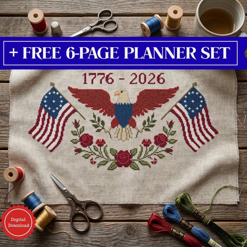 Cross Stitch Market 2026 - Etsy