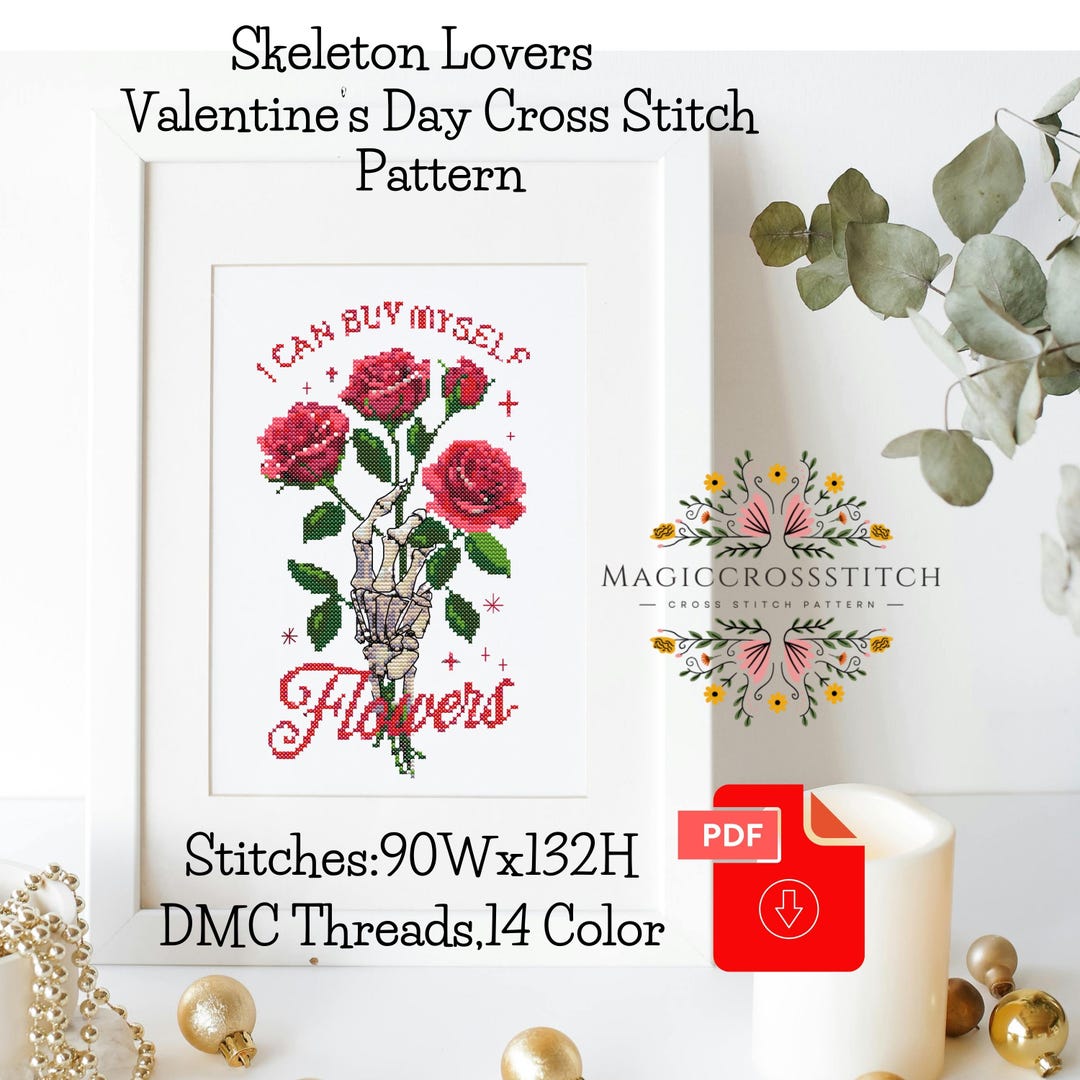 Gothic Cross Stitch,gothic Cross Stitch,diy Cross Stitch Pattern PDF ...