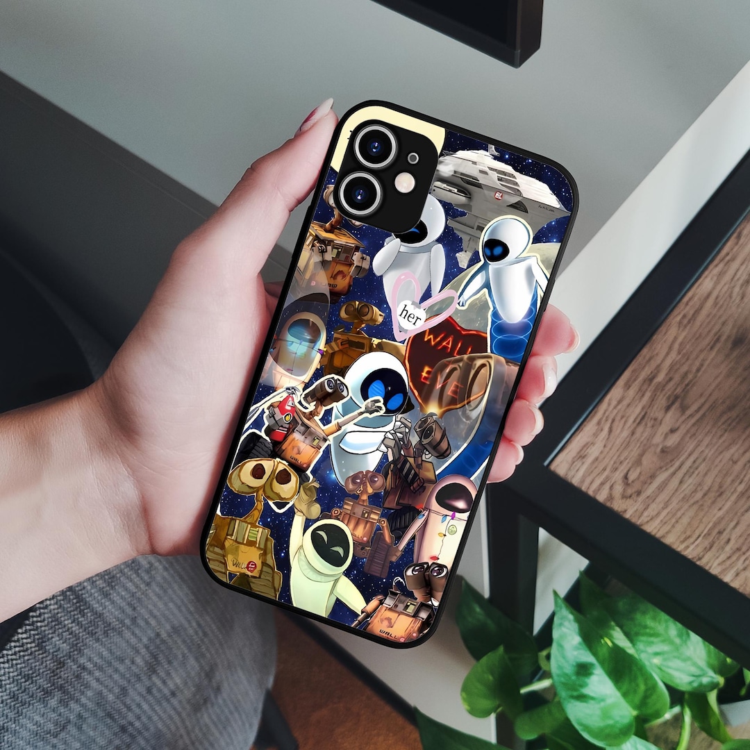 Robot E Case for iPhone 16 Pro, 15, 14, 13, 12, Samsung S23, S24FE, S25 ...
