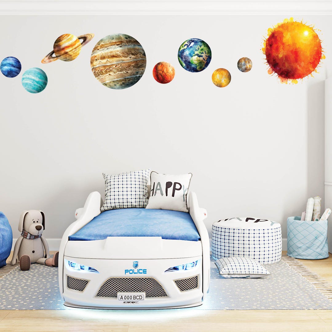 Solar System Wall Decals - Etsy Australia