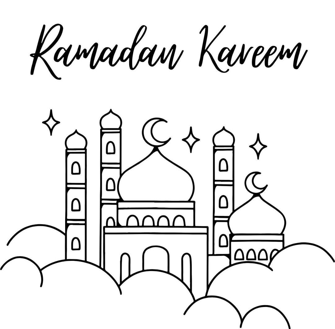Magical Moments: Coloring Pages for Ramadan & Eid/bayram - Etsy Australia