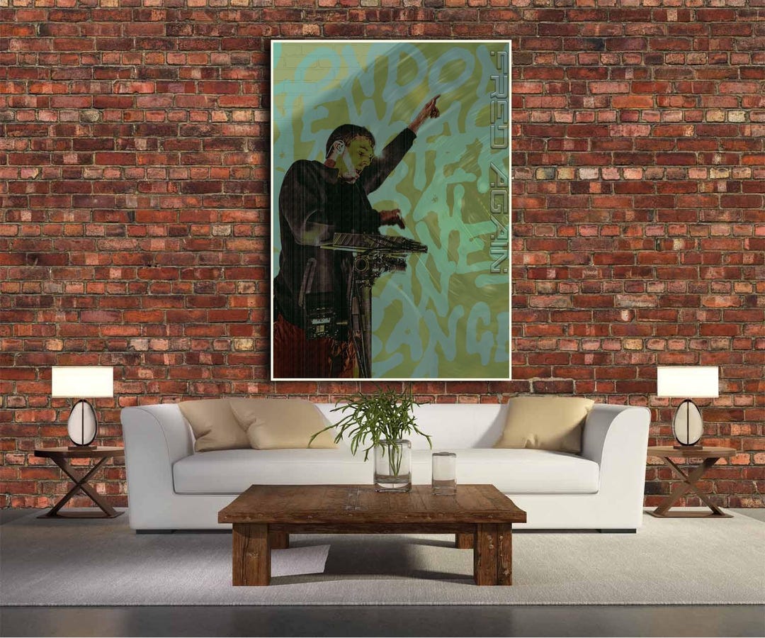 Fred Again, DJ Art Print, Techno Music Art, Tech House, Pop Art, DJ ...