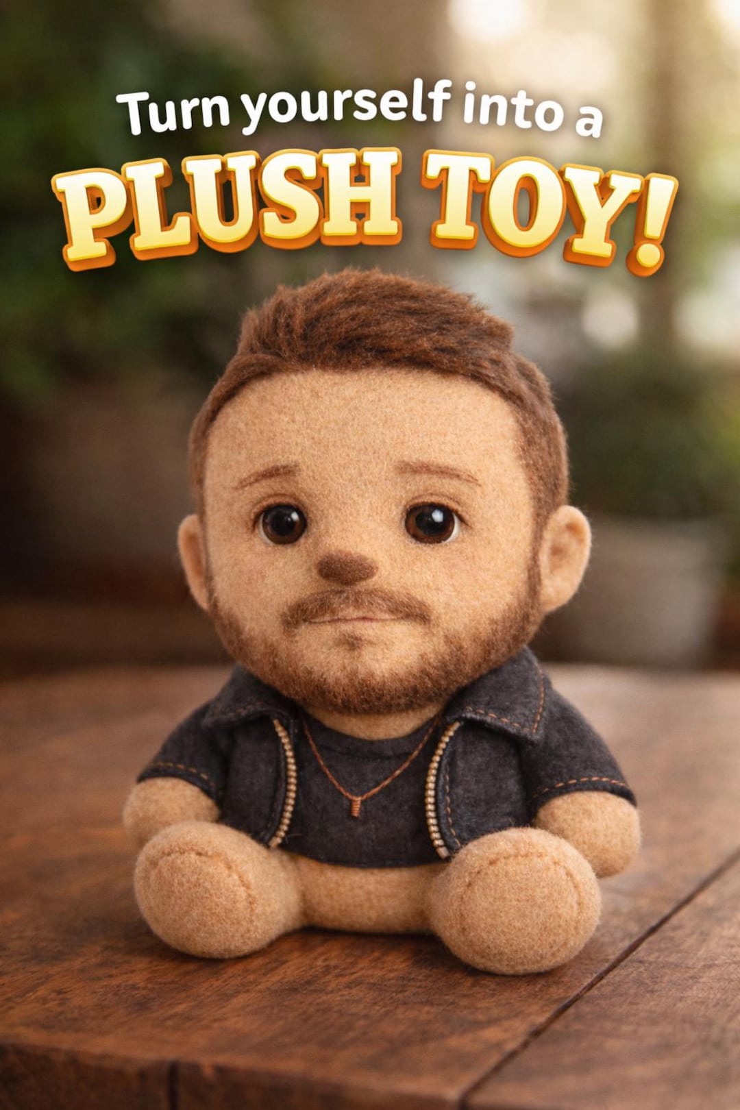 Custom Digital Plush Toy Portrait From Photo, Personalized Cartoon ...