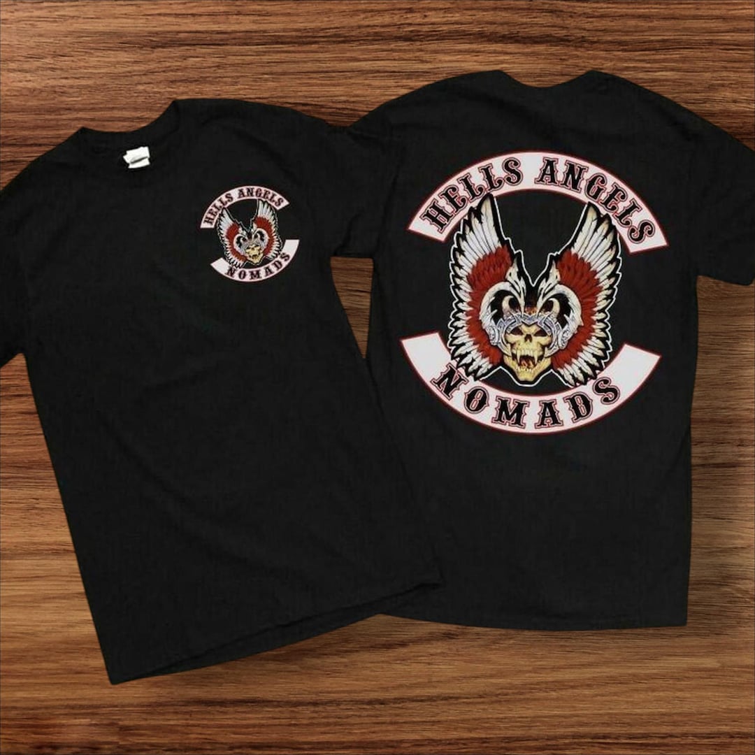 Hells_angels_nomads MC New T-shirt Double Side - Etsy