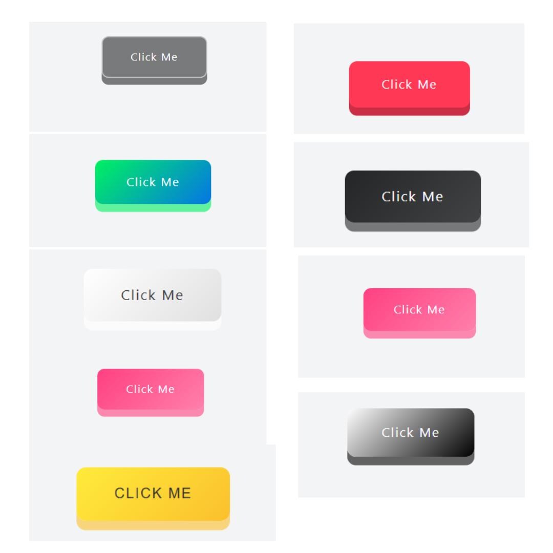 Pack of 10 CSS & HTML Animated Buttons Modern and Fluid Effects - Etsy