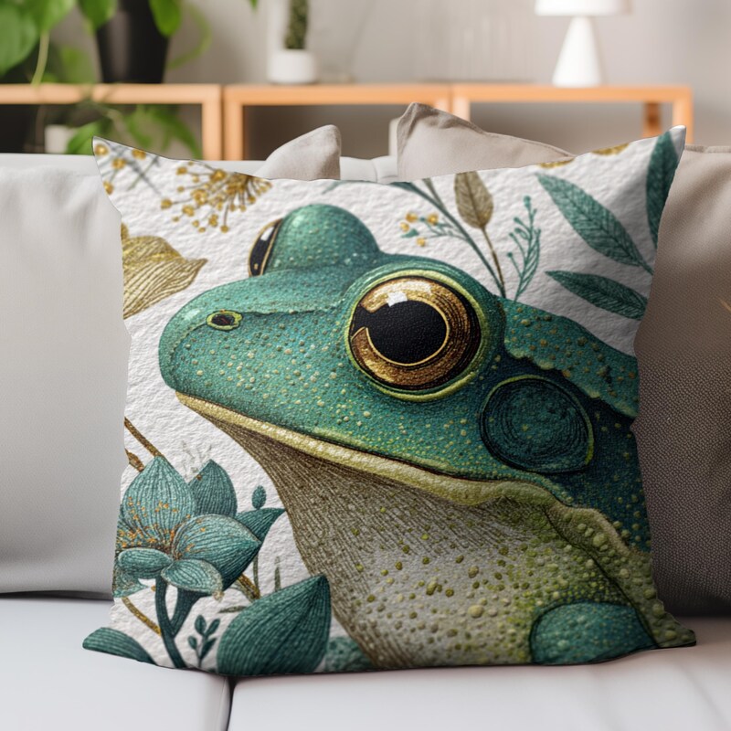 Frog Pillows - Etsy