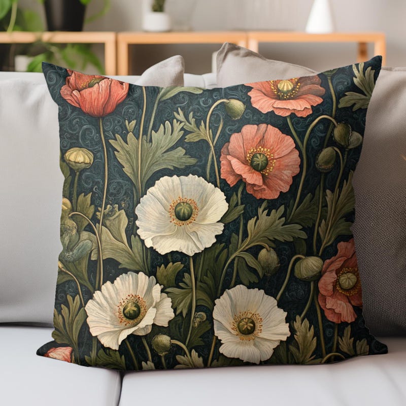 Poppy Pillows - Etsy
