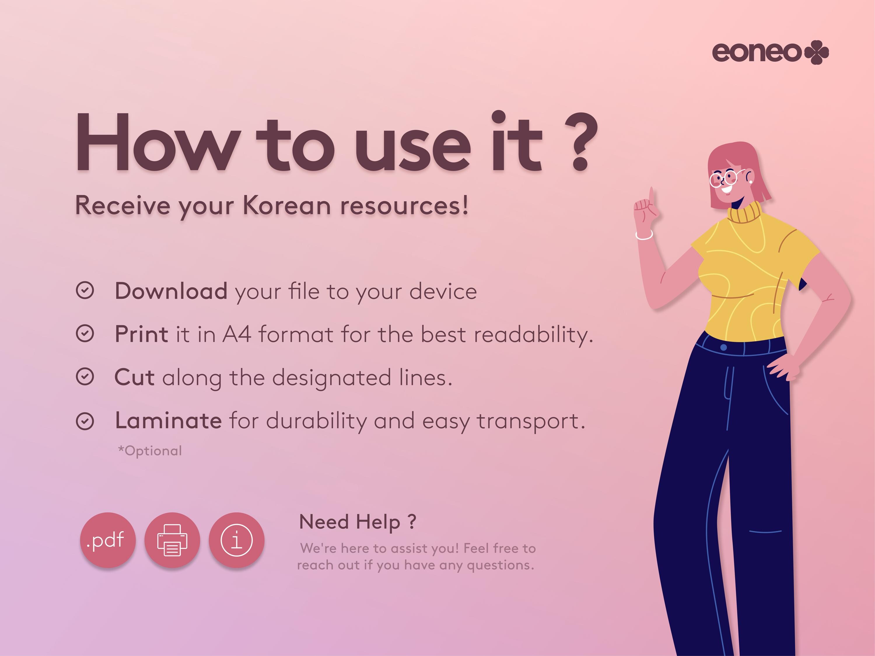 Printable Korean Vegetable Flashcards: Language Learning (PDF Download ...