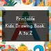 Printable Kids Activity Book A to Z – Alphabet Learning Workbook for ...