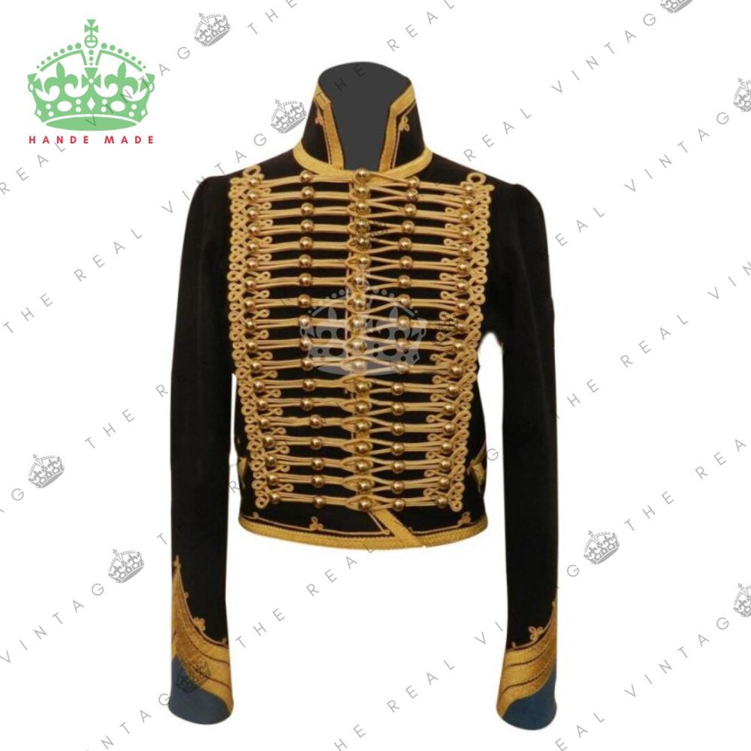 Dolman Hussar Uniform Military Style Jacket, Hussar Military Uniform ...