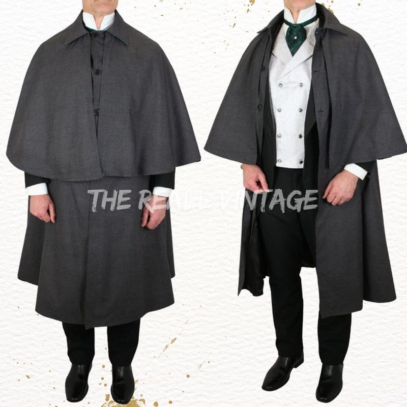 Inverness Coat Men - Etsy