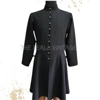 Brown Wool Chokha Caucasian Traditional Coat Cherkeska Dance Wear ...
