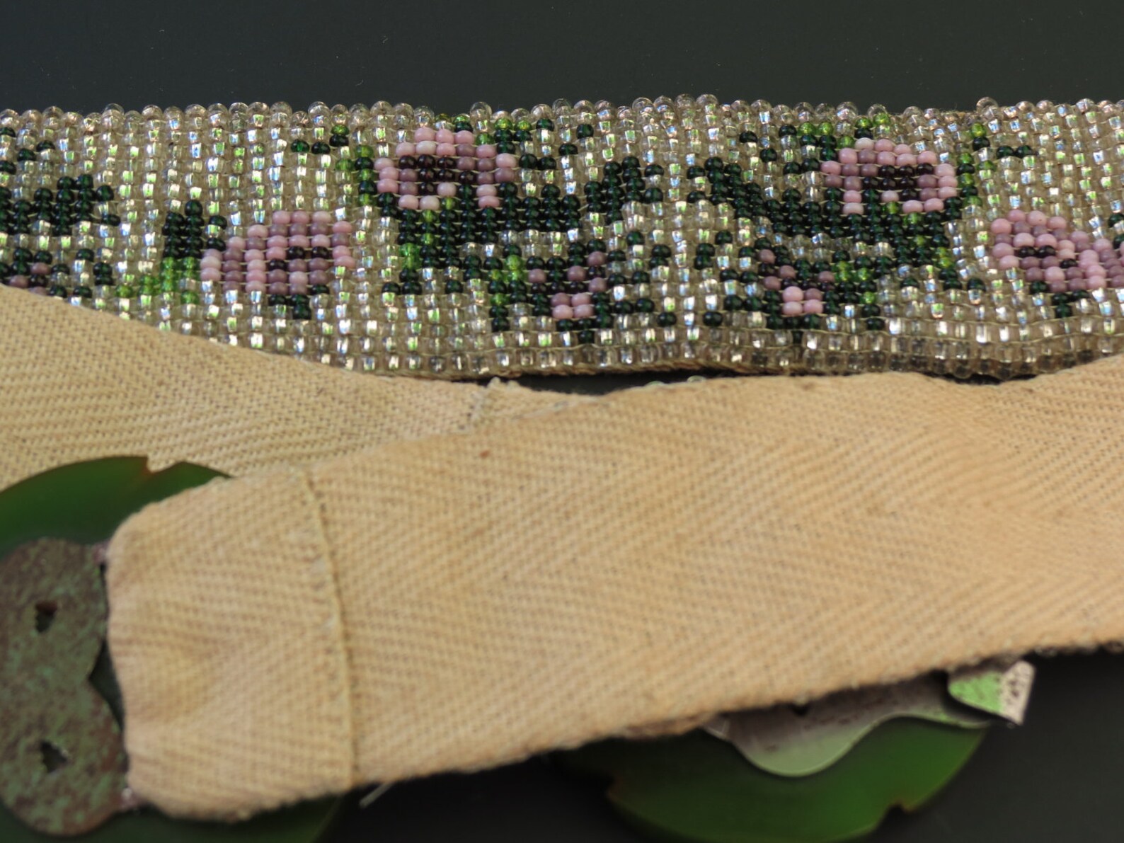 Handmade Vintage Bead Loom Beaded Belt - Etsy