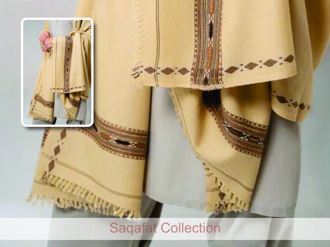 Afghan Patoo Wool Shawl for Men and Women | Afghan Shawl Chadar Blanket ...