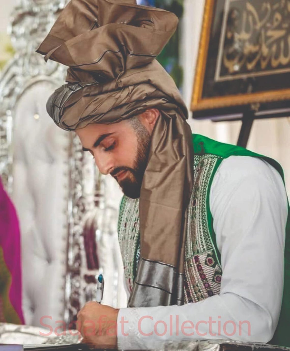 Traditional Afghani Pagri-turban | Silk Pagri | Silk Turban | Pakistani ...