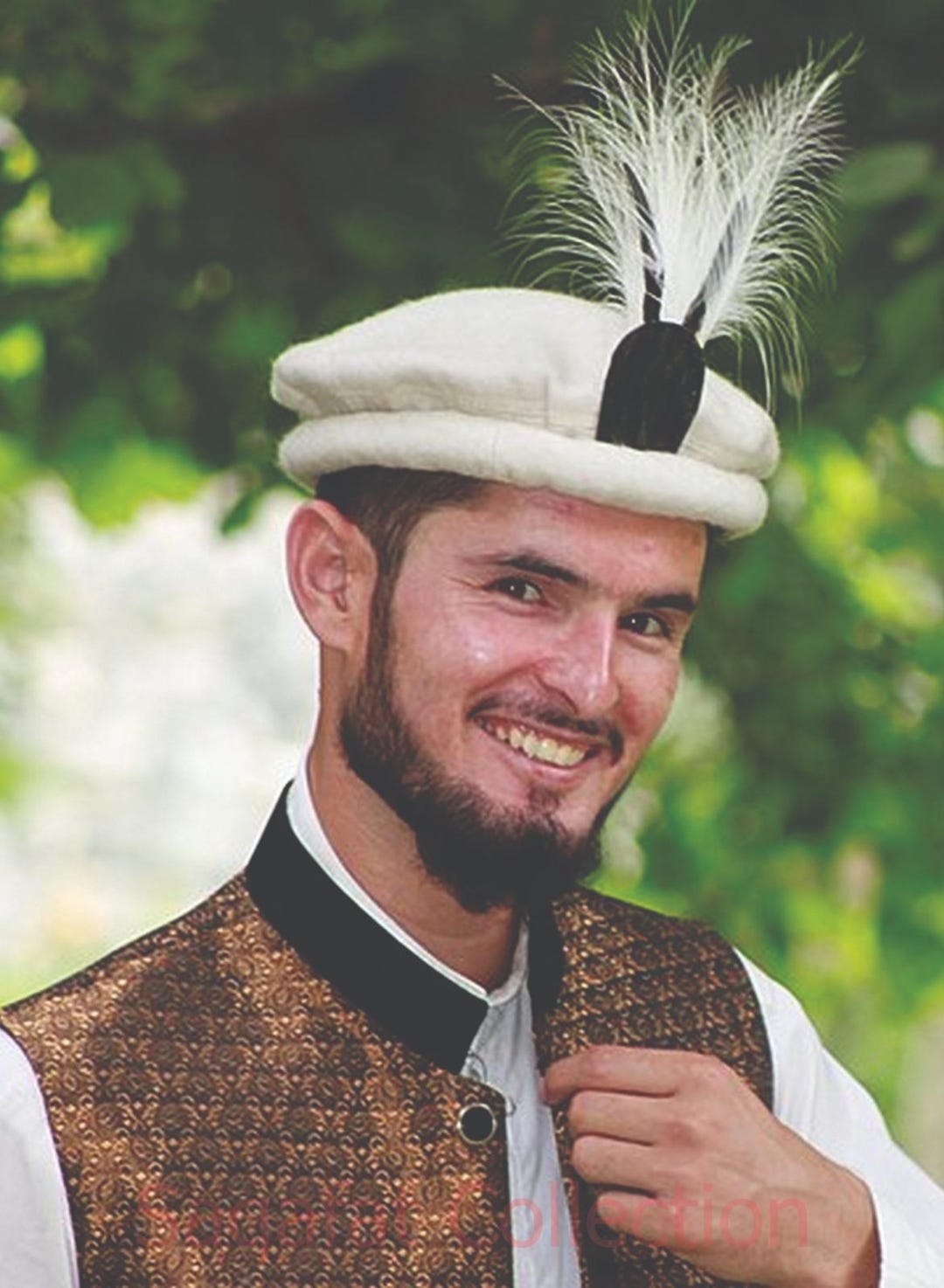 Handmade Chitrali Cap | Afghani Pakol Topi | Wool Hat From Pakistan ...