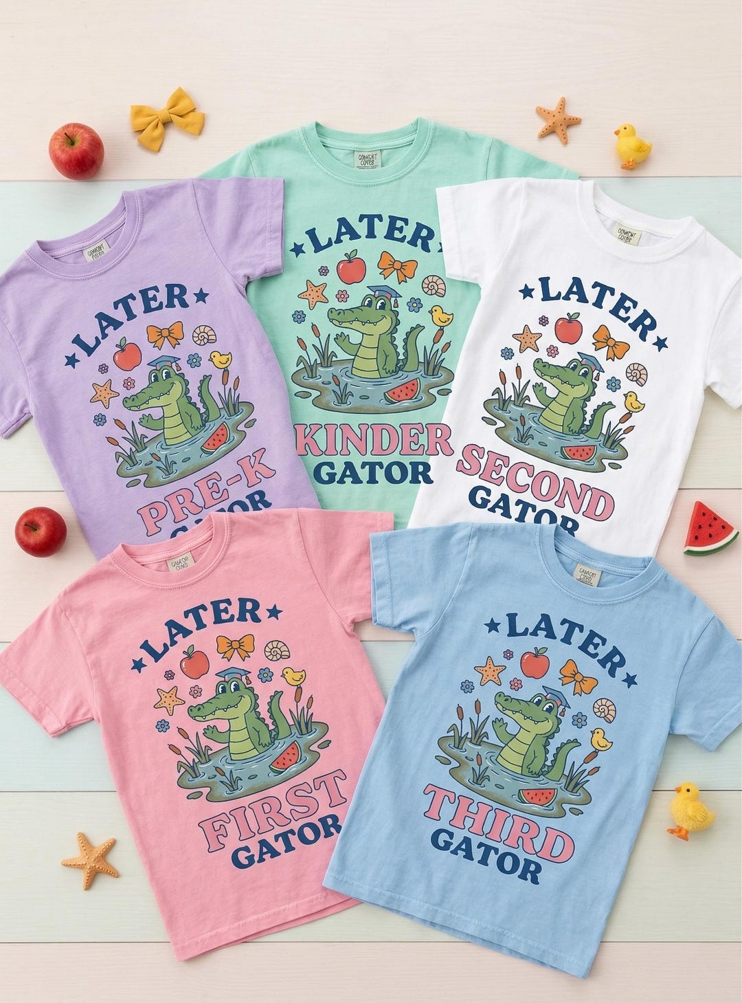 Later Gator PNG, Last Day of School PNG, End of Year Design, Pre-k ...
