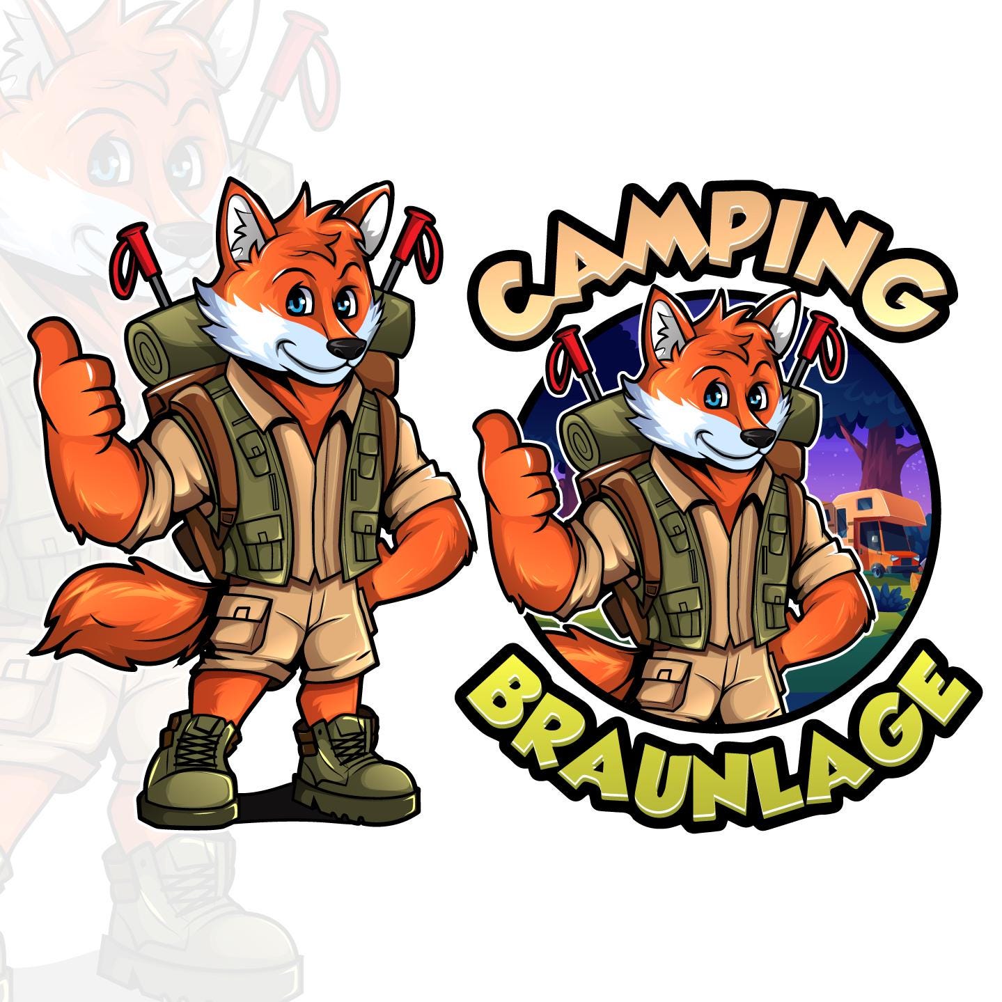 Cartoon Logo | Custom Mascot Design | Pet Business Logo | Character ...