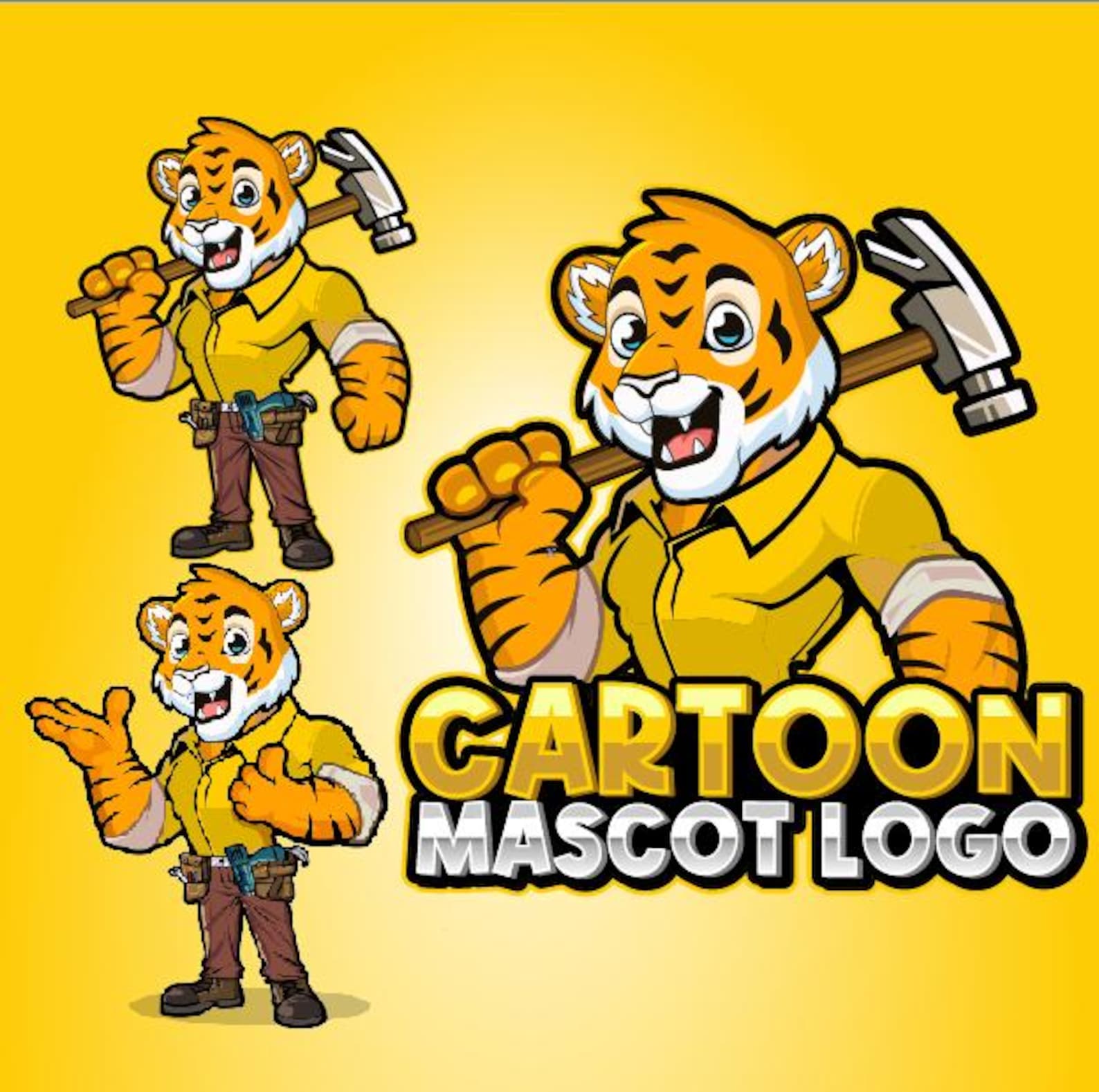 Cartoon Logo | Custom Mascot Design | Pet Business Logo | Character ...