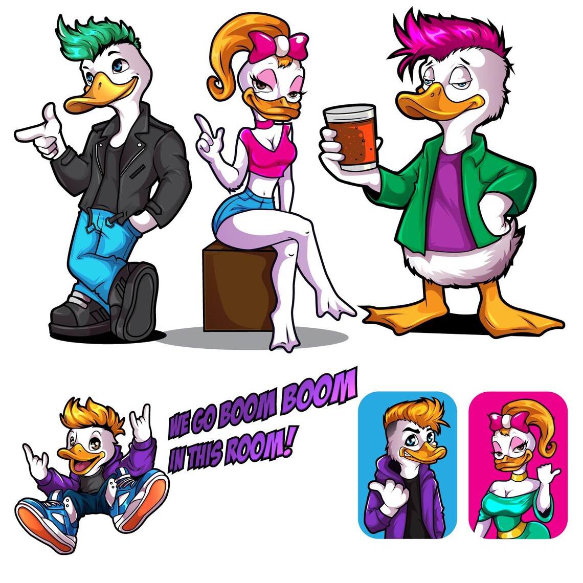 Cartoon Logo | Custom Mascot Design | Pet Business Logo | Character ...