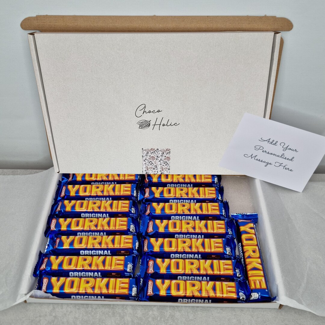 Yorkie FULL-SIZED BARS Nestle Gift Box Delicious Chocolates Special ...
