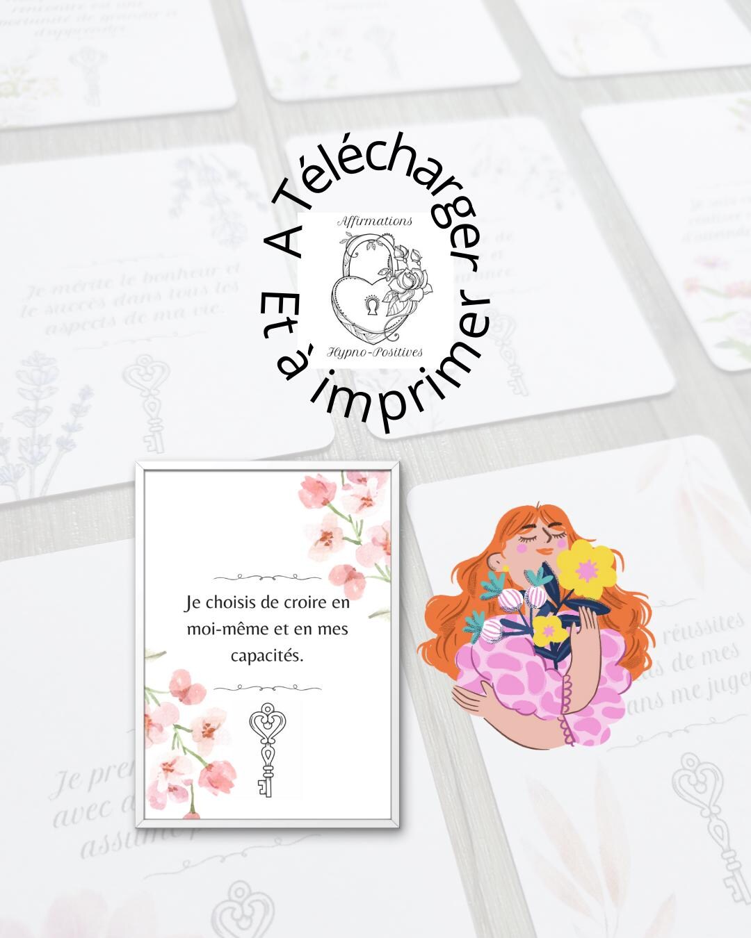 Printable Self-confidence Cards. Positive Affirmations, 36 Well-being ...