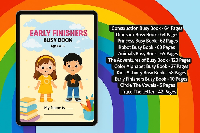 Mega Kids Activity Book Bundle | Editable Canva Templates | KDP ...