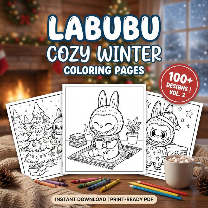 Labubu Winter Party - Etsy