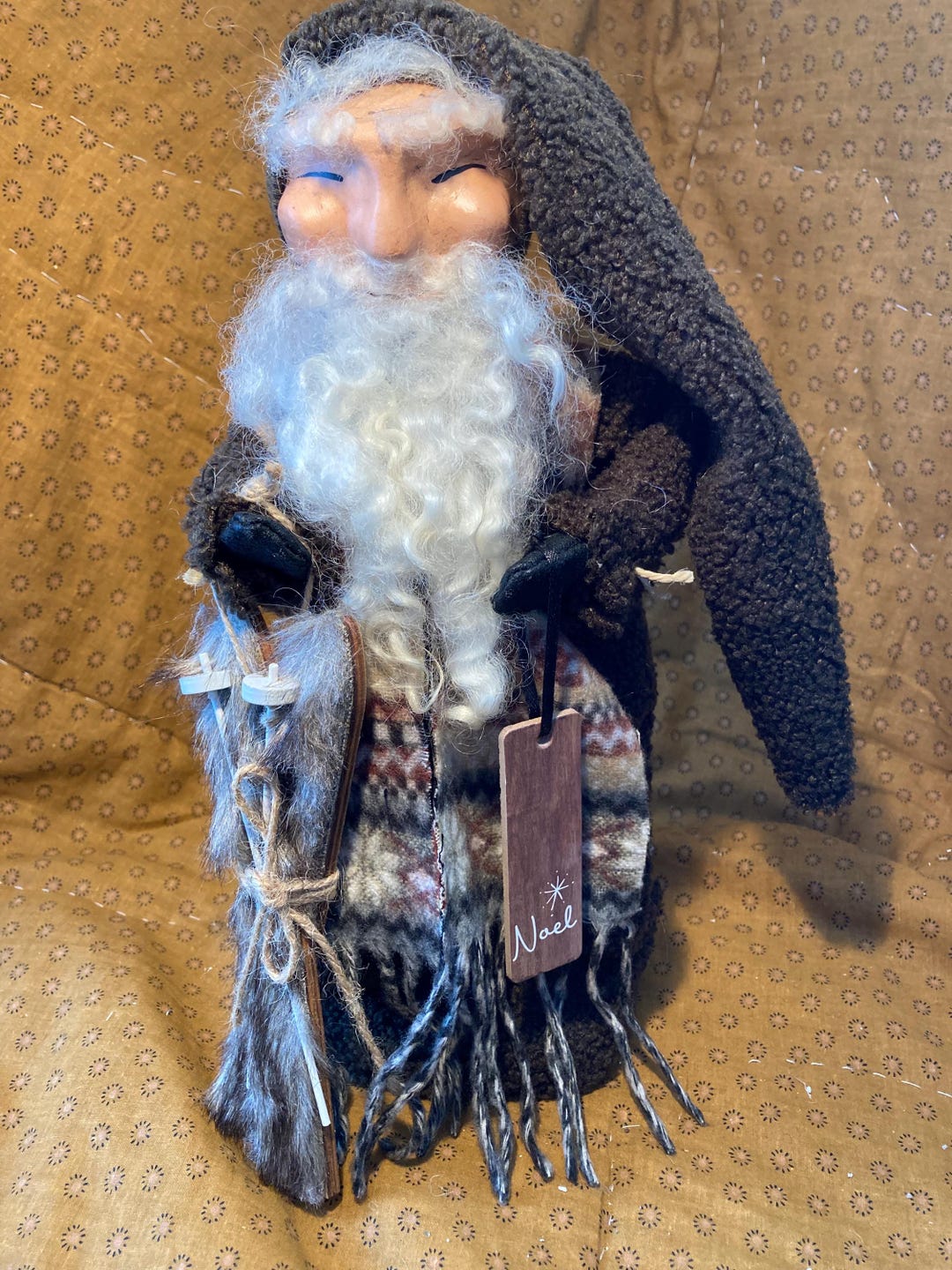 Clay Faced Santa - Etsy