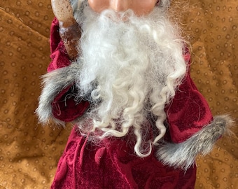 Small Clay Face Santa Pattern - Etsy