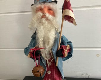 AMERICANA UNCLE SAM is a Hand Painted Gourd - Etsy
