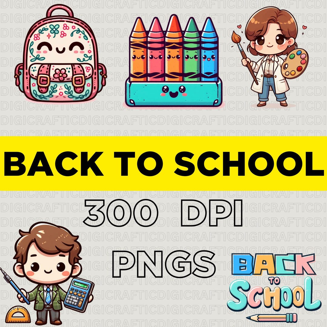 School PNG - Cute Little School Clipart - Over 115 Graphics - School ...