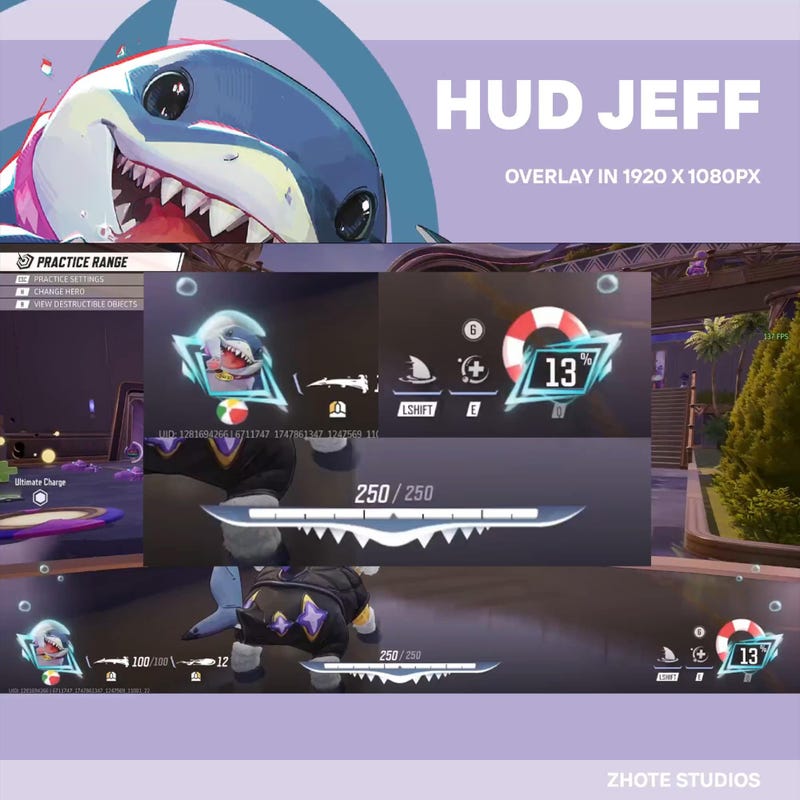 Shark Vtuber - Etsy