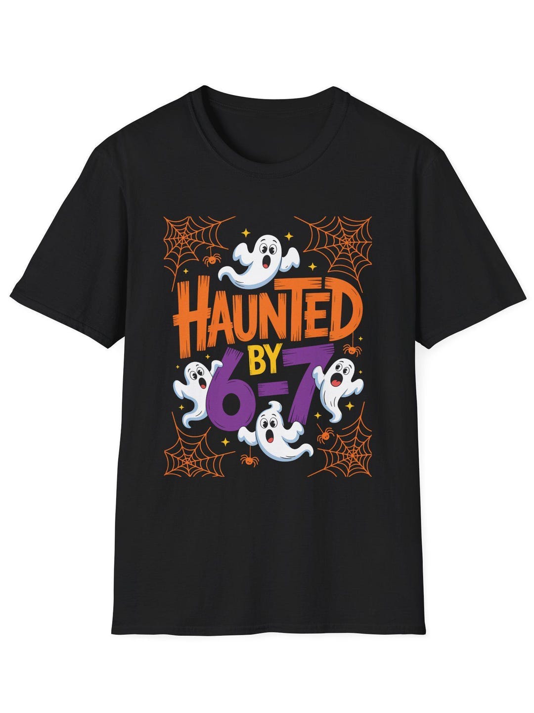 Haunted by 67 Funny Six Seven Meme Spooky Ghost Halloween T-shirt - Etsy