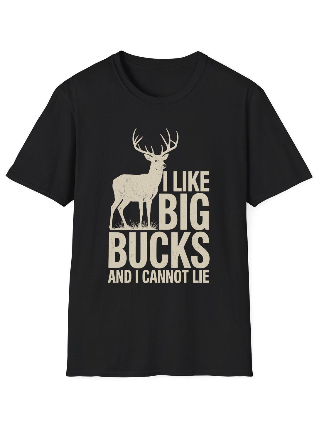 I Like Big Bucks and I Cannot Lie - Whitetail Deer Hunting T-shirt - Etsy
