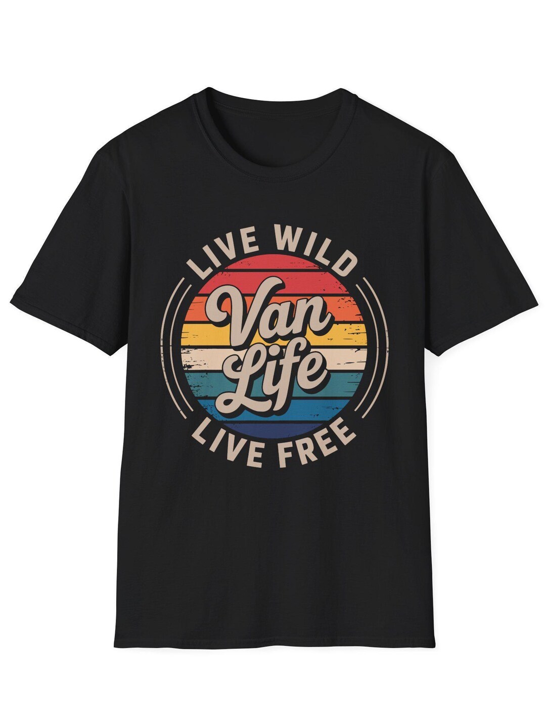 Van Life Clothing Vintage Van Dwellers Retro Vanlife Nomads T-shirt - Etsy