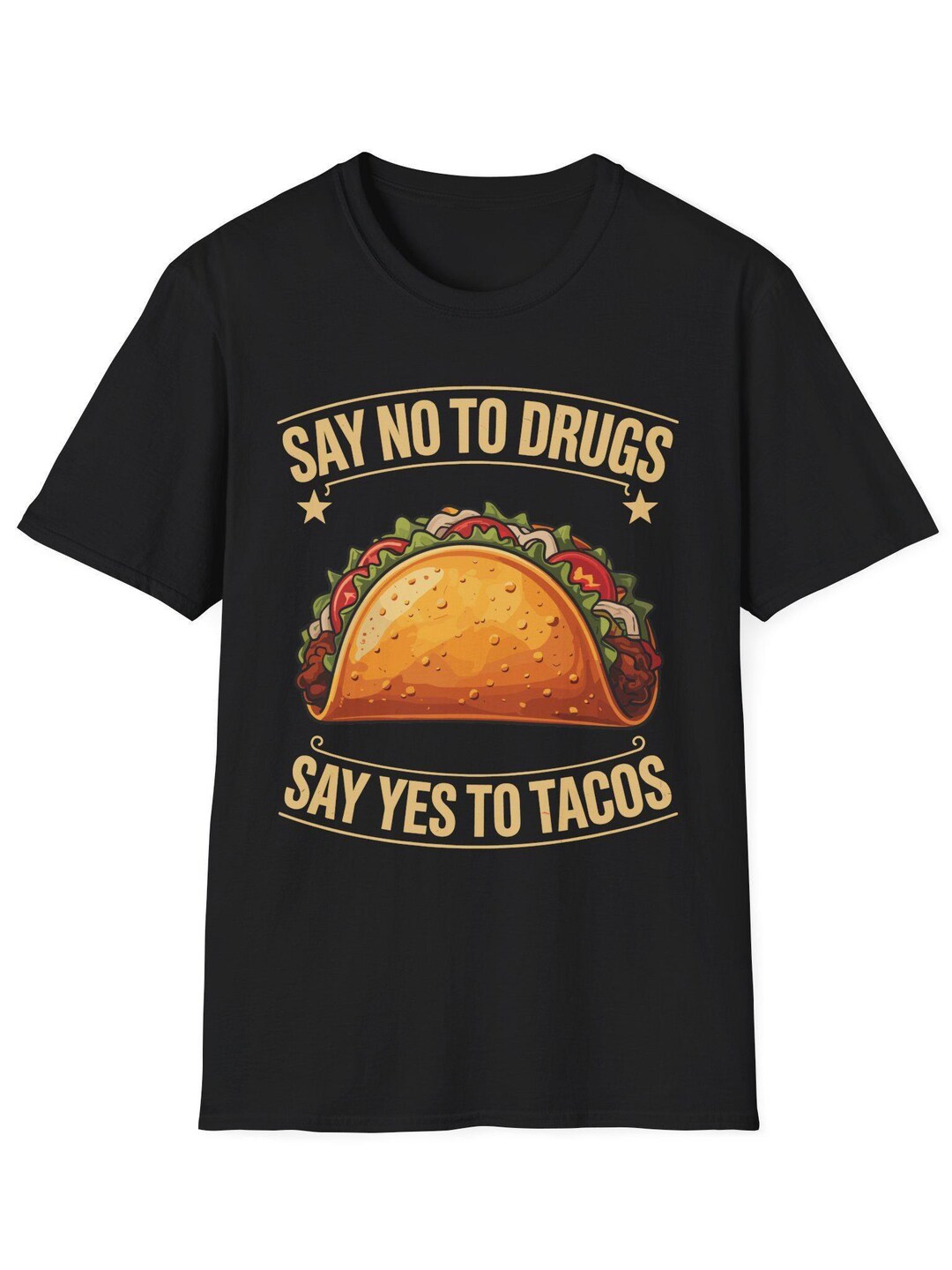 Red Ribbon Week Say No to Drugs Say Yes to Tacos Taco T-shirt - Etsy