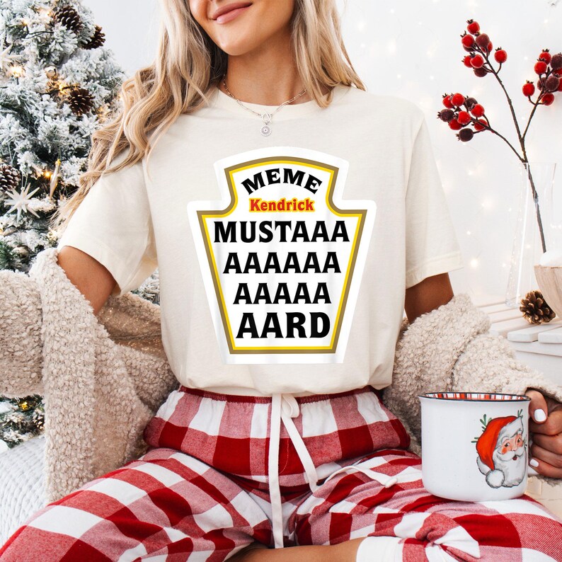 Kendrick Lamar Mustard PNG, Tv off Lyrics T-shirt Design, GNX, Mustard ...