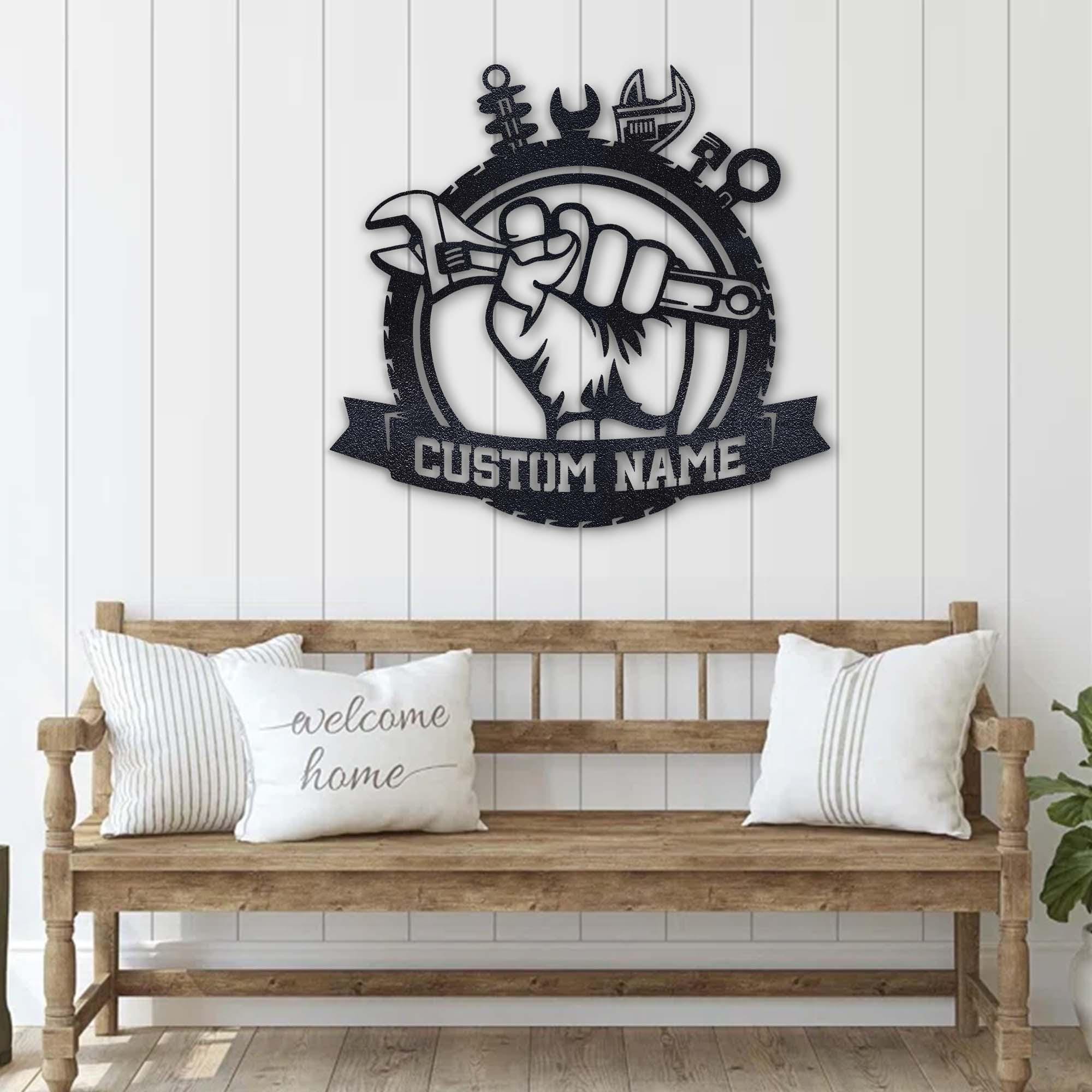 Custom Engineer Metal Sign, Father's Day Gifts, Engineering Graduation ...
