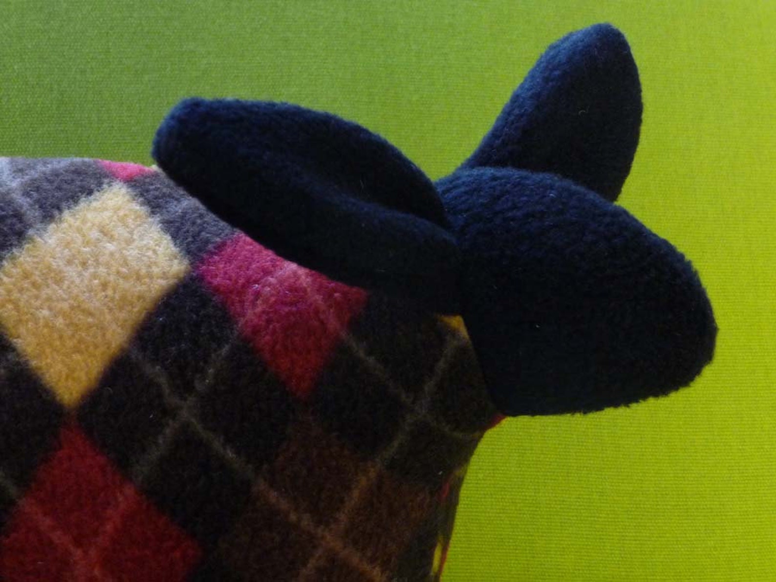 Stuffed Sheep, Flat Toy, Argyle Stuffed Lamb, Fleece Sheep - Etsy