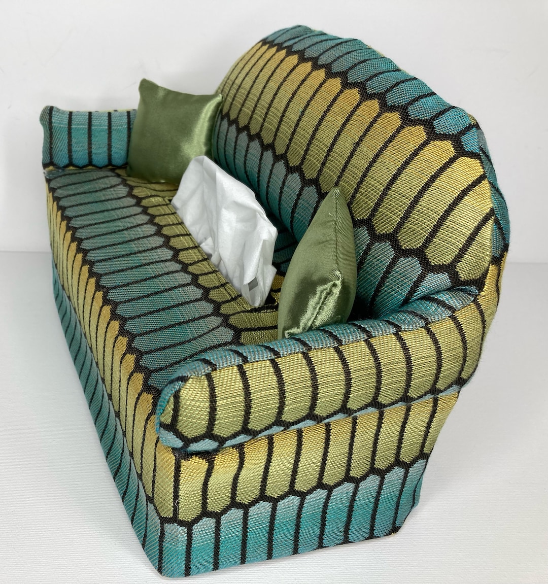 Sofa Tissue Box Cover. Shaped Like A Sofa. Home Decor. House Warming ...