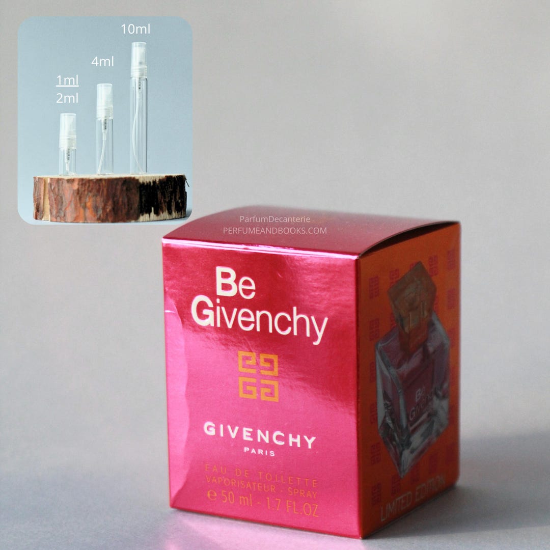 Be Givenchy | Vintage Fragrance Samples / Fragrance Decants | 1ml 2ml ...
