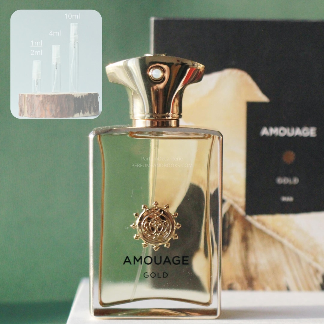Amouage Gold Man Fragrance Samples / Fragrance Decants | 1ml 2ml 4ml ...