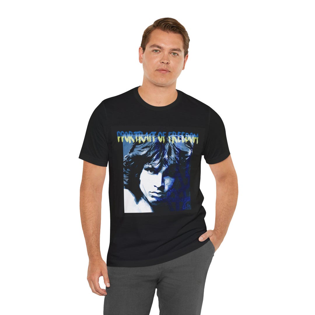 Jim Morrison Tribute ,portrait of Freedom - Etsy