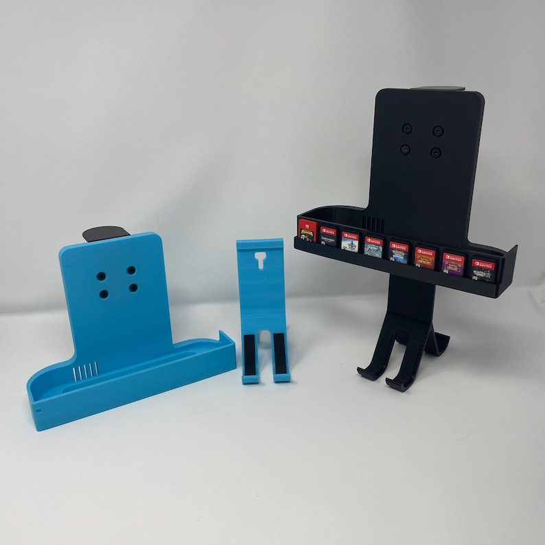 Desk Mount for Nintendo Switch 2 Dock - Removable Dual Controller Stand ...