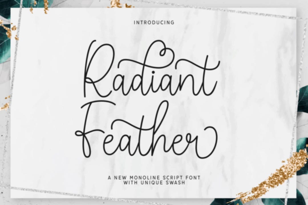 Script Font, Handwritten Font, Signature Font, Modern Font, Wedding ...