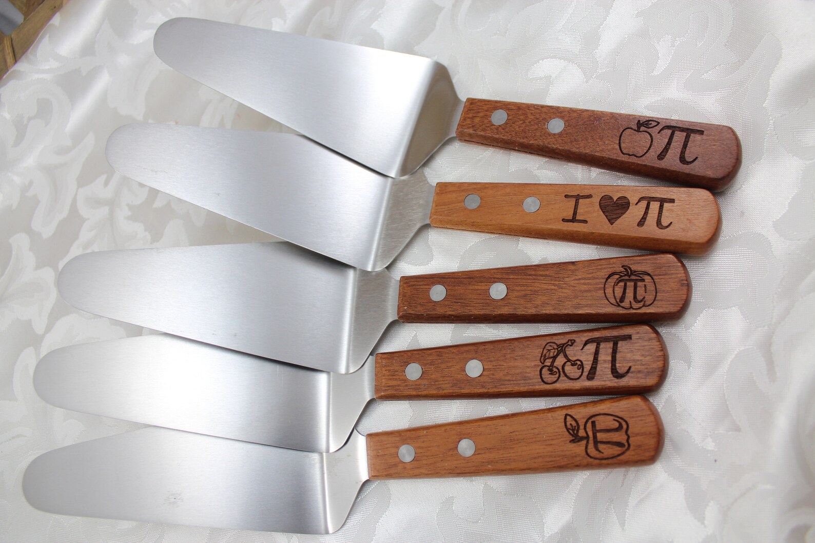 Engraved Pi Pie Server: Custom Saying Server - Etsy