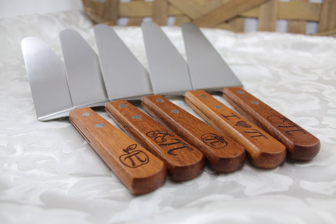 Engraved Pi Pie Server: Custom Saying Server - Etsy
